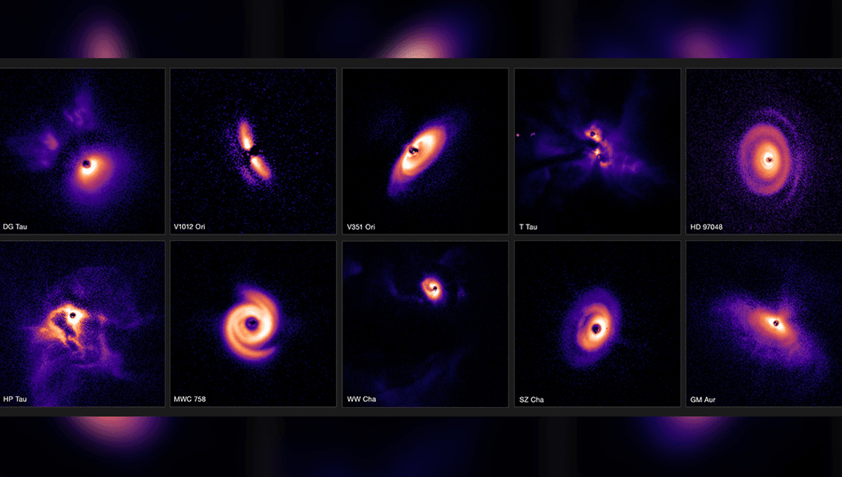 Incredible Photos Capture Star Systems Giving Birth To Planets In A ...