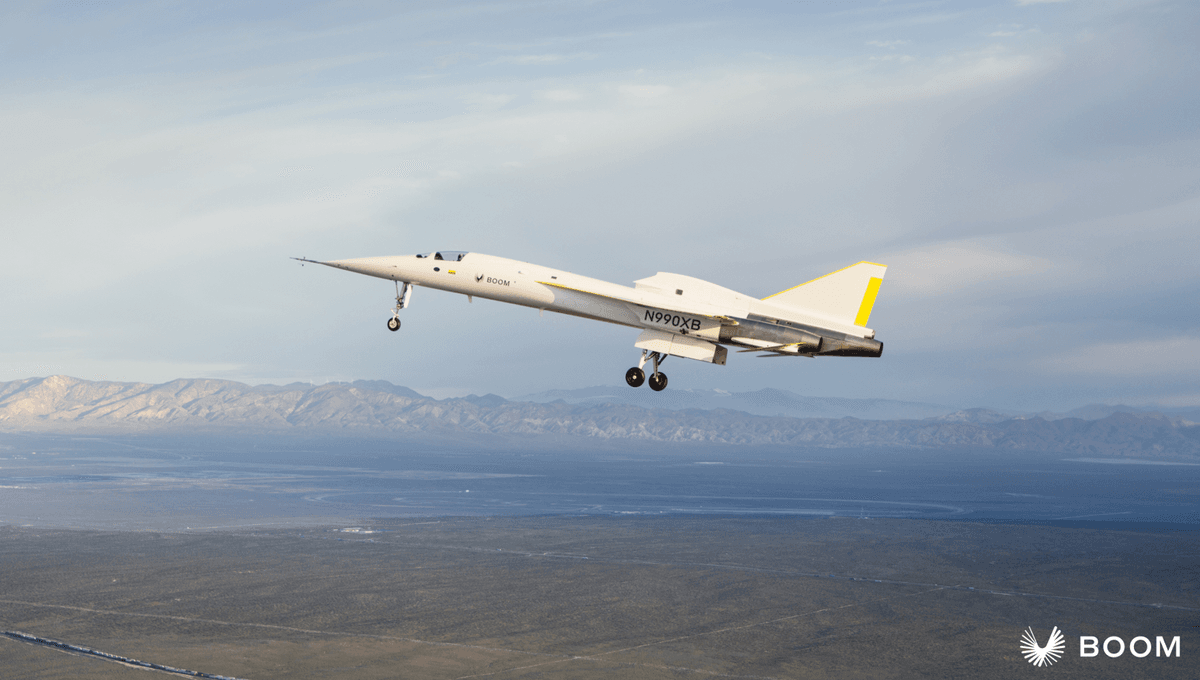 The Green Concorde? Watch XB-1 Make Its Trailblazing First Flight In ...