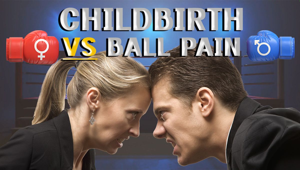 Childbirth Vs Pain In The Balls | Video | IFLScience