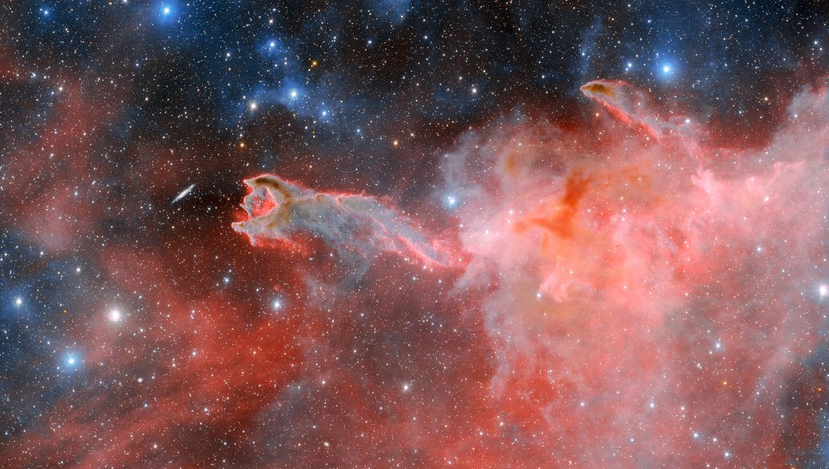 God’s Hand Or Giant Worm? Dark Energy Camera Spots Cometary Globule In ...