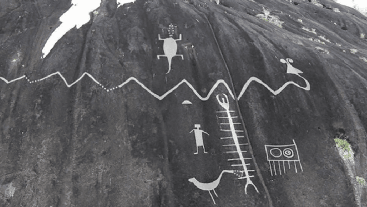 2,000-Year-Old Snake Engraving Is Among The World's Largest Rock Art ...