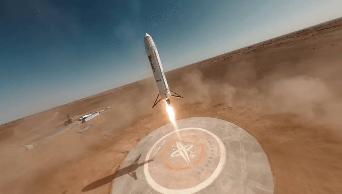 Watch Incredible Footage Of Nebula-1 Reusable Rocket Exploding While ...