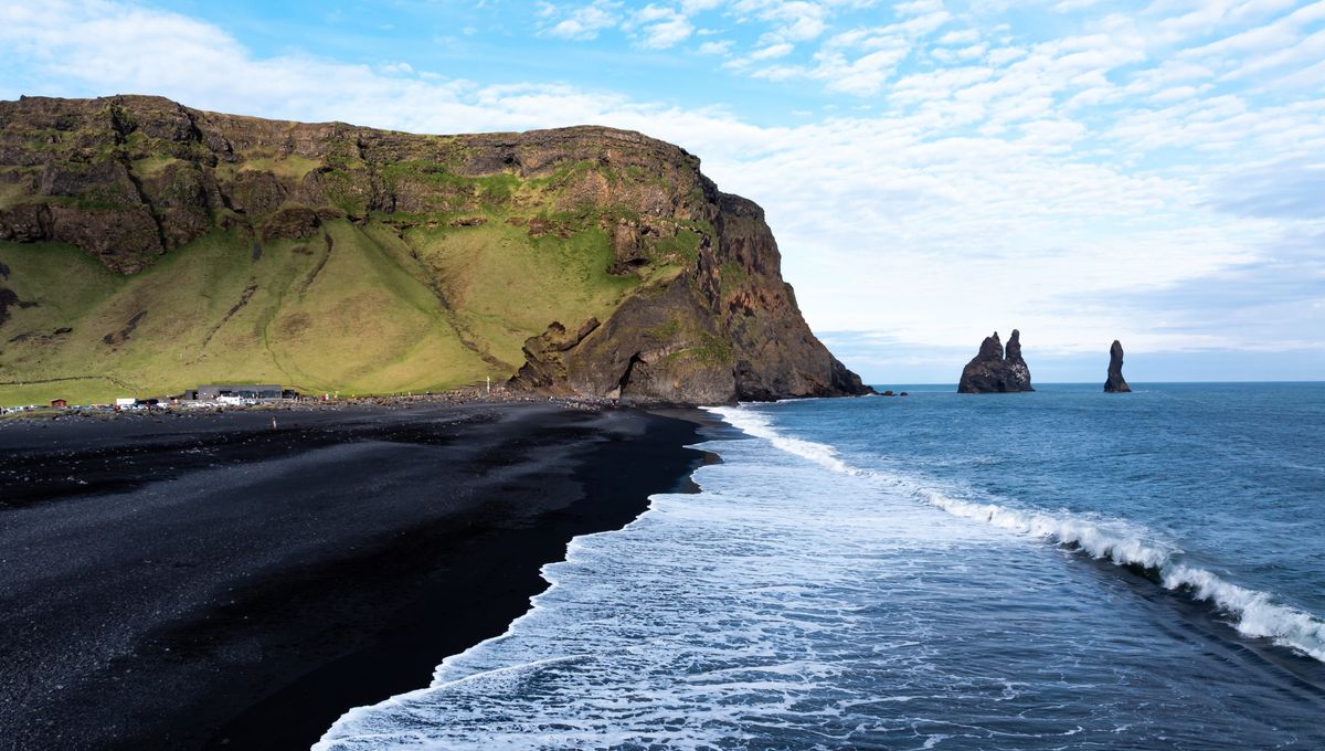 This Black Sand Beach Is One Of Iceland's Most Dangerous Destinations ...
