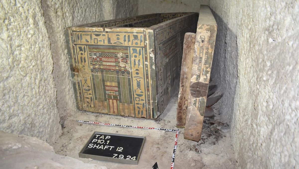 Beautiful Relics From Ancient Egypt Found In Hidden Chamber Down A 14 ...