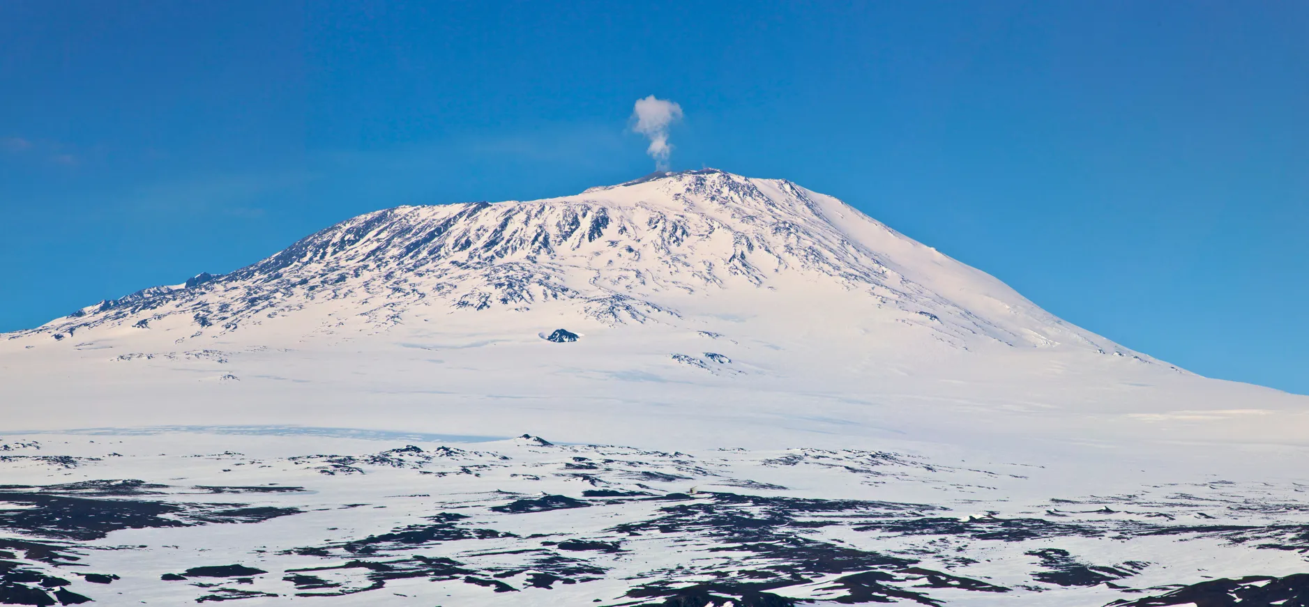 Mount Erebus Eruption