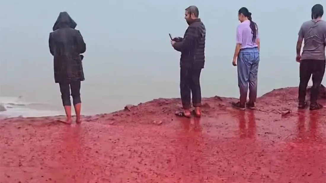 Red Ocean Water