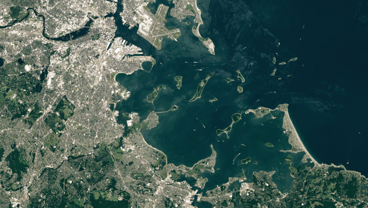 The Sunken Drumlin Islands of Boston Harbor Are One Of Three In The ...