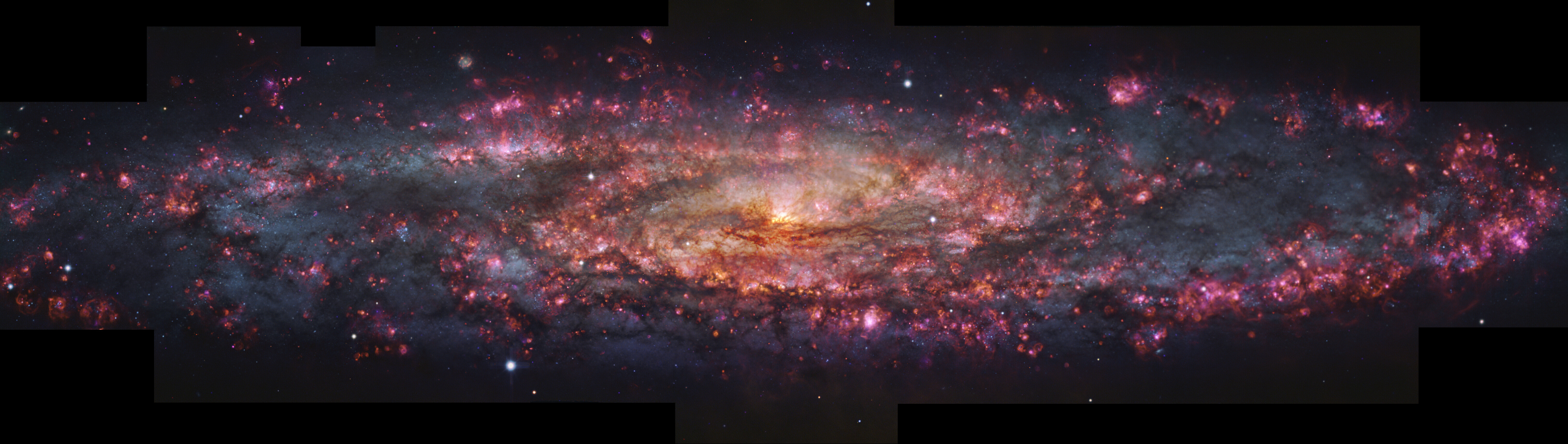 Astronomical Masterpiece: This 1,000-Color Image Reveals Sculptor ...