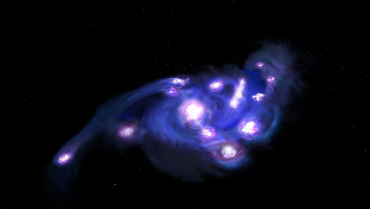 A New View Of The "Cosmic Grapes" Is Challenging Our Theories Of How Galaxies Form | IFLScience