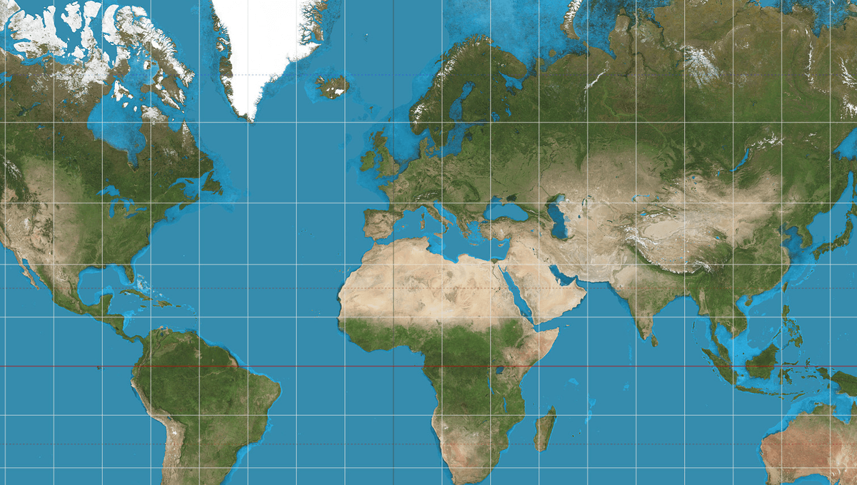Africa Is Leading The Charge To Ditch The Mercator Projection Of World ...