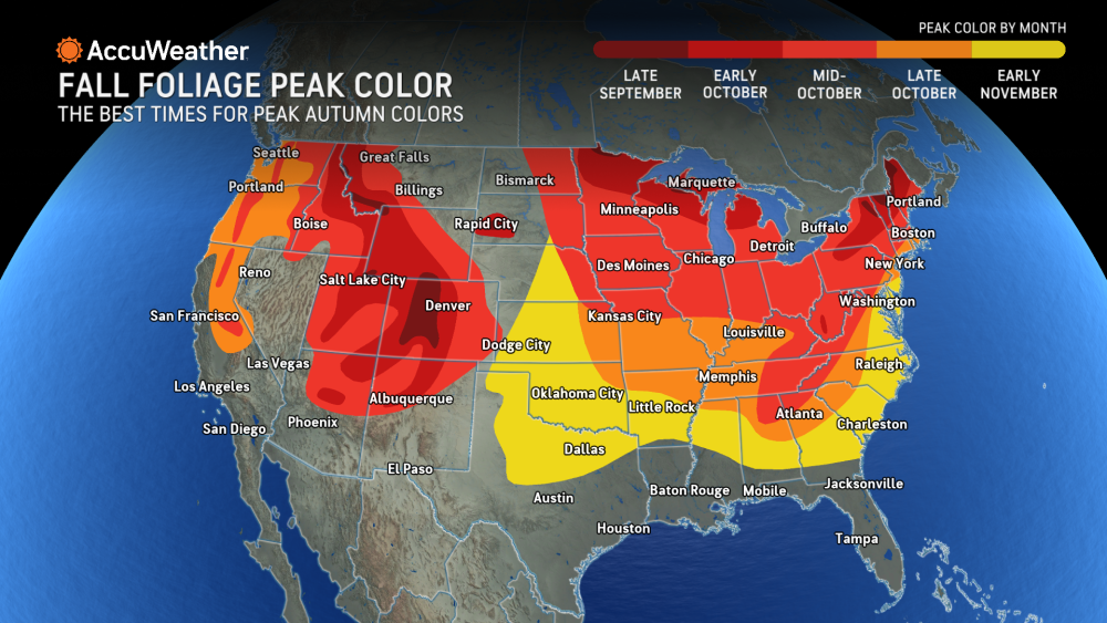 These Are The Best Places For Photographing Fall Foliage In The US ...