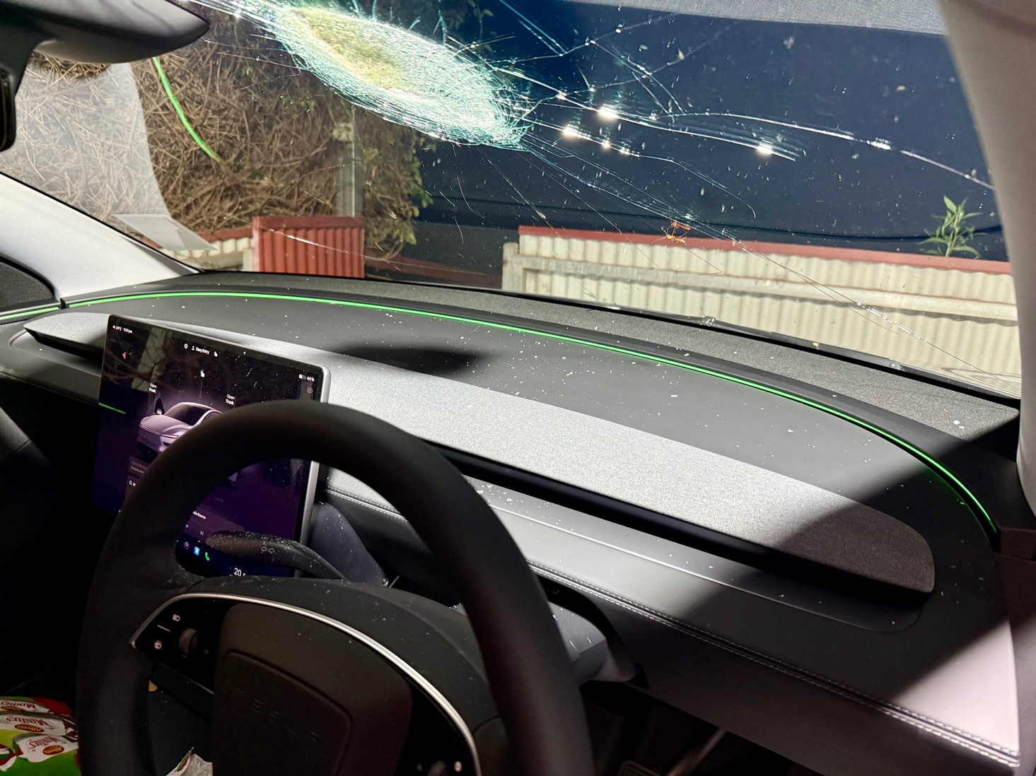 Unidentified Object Melts Windscreen Of A Moving Tesla, In What Could ...