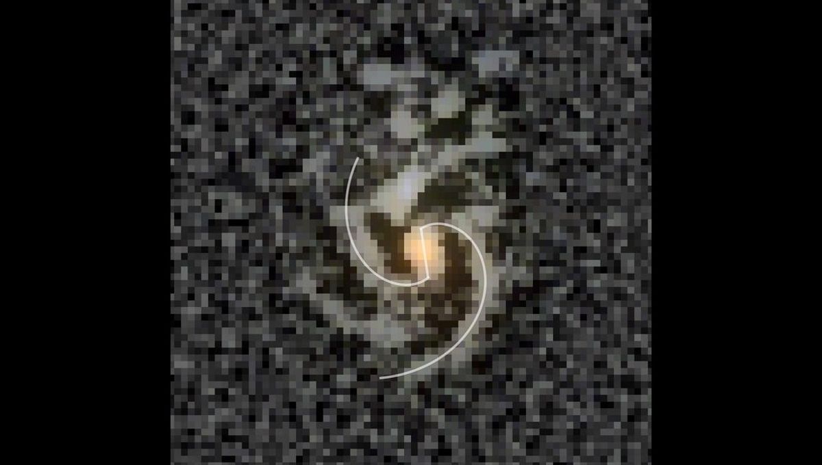 JWST Spots A Barred Spiral Galaxy From Just 2 Billion Years After The ...