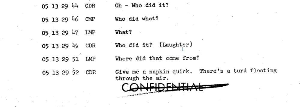 A Hilarious Trasnscript From Apollo 10 Moon Mission Shows Astronauts ...