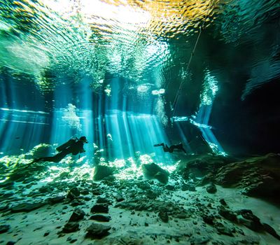 Ox Bel Ha: Longest Underwater Cave System In The World Is A Staggering ...