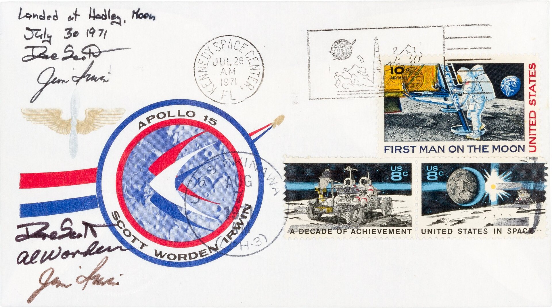 The Scandalous Story Of How Apollo 15 Astronauts Sold Smuggled Postal ...