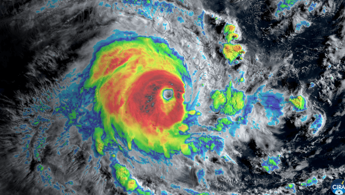An Extremely Rare "Triplet" Of Cyclones May Be Stirring Either Side Of ...