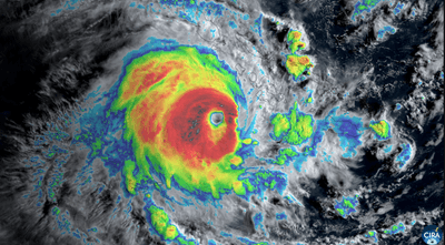 An Extremely Rare "Triplet" Of Cyclones May Be Stirring Either Side Of ...