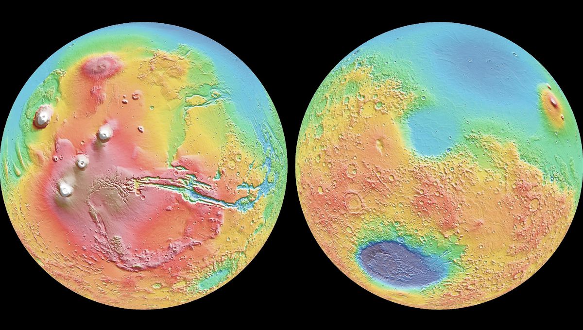 Newly Discovered Coastal Shelf On Mars Hints At Ancient Ocean Once ...
