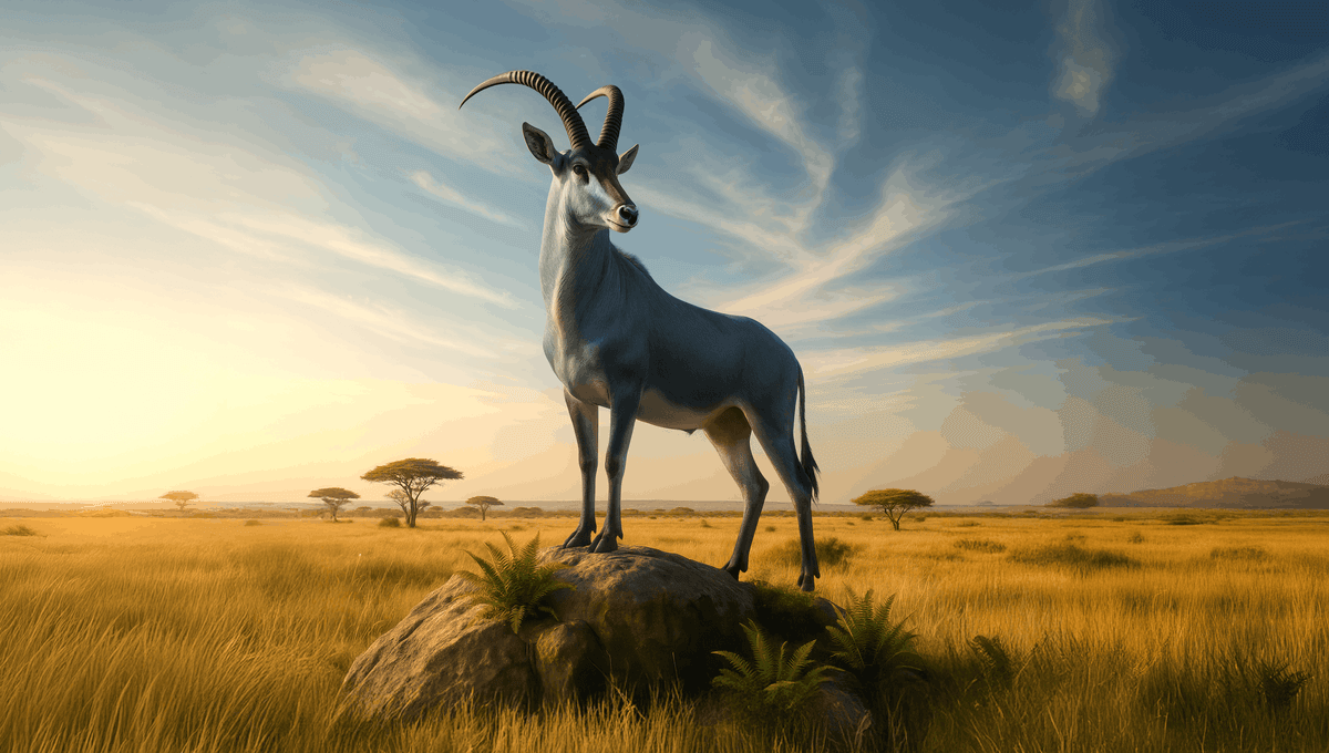 The South African Bluebuck Was The First Big African Mammal To Go ...
